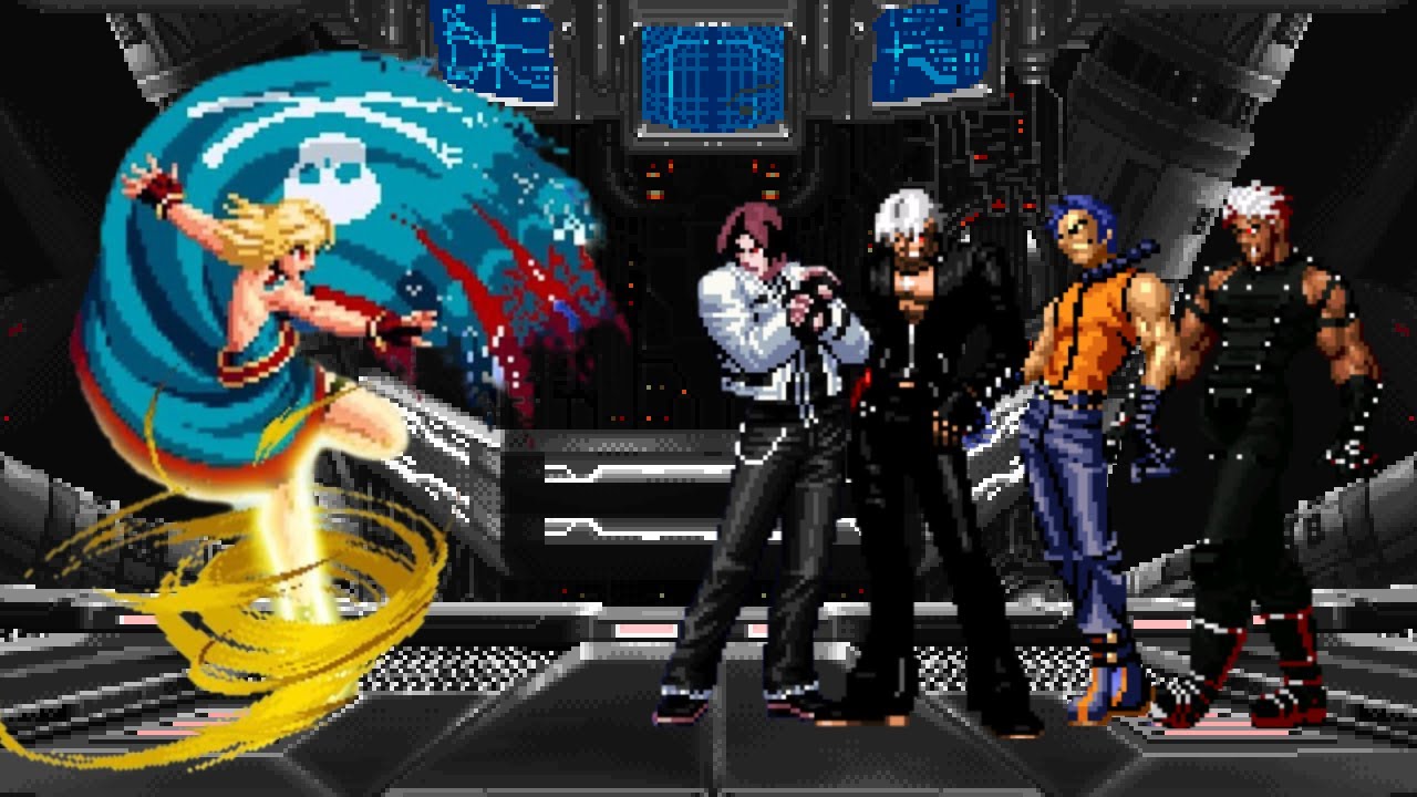 [KOF Mugen] B. Jenet YS vs Kyo Clones Team - YouTube