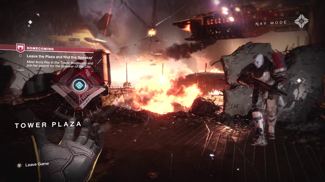 DESTINY 2 Part 4 Leave the Plaza to find the Speaker XBox One 1080p 60 ...