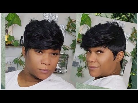 The Pixie Cut Quick Weave: A Stylish and Effortless Transformation" - YouTube
