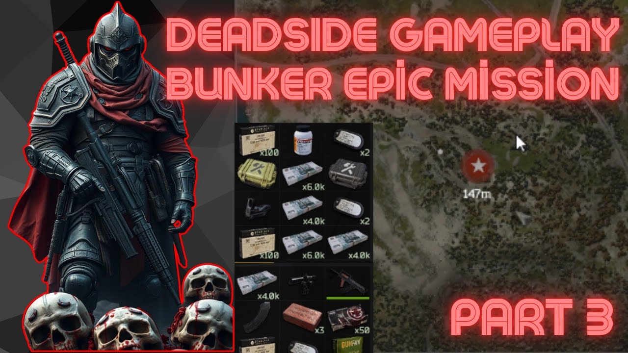 Deadside Bunker epic mission 2024 4K #gaming #survivalgame #mission ...
