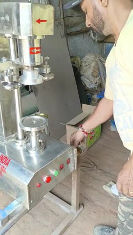 TABLE TOP PET CAN SEAMING MACHINE || 9814726070 - YouTube