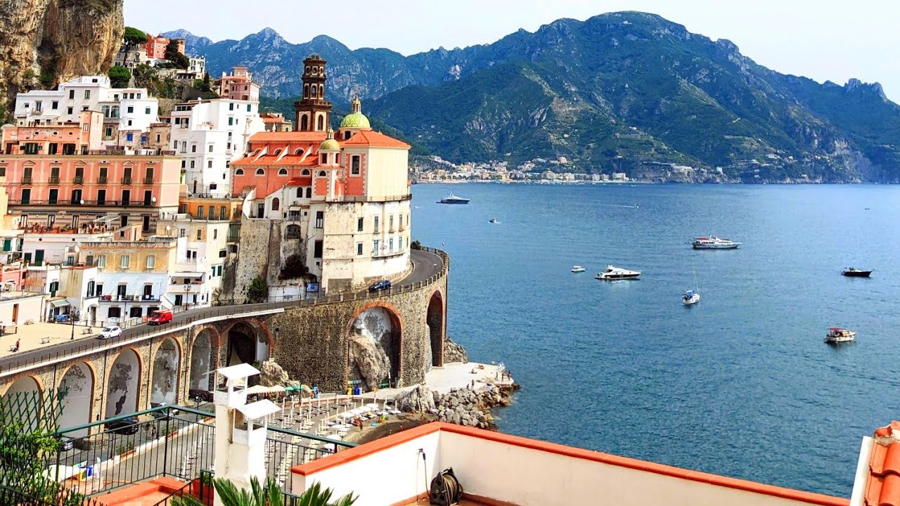 Walkthrough of Atrani, a Humble Amalfi Coast Town - YouTube