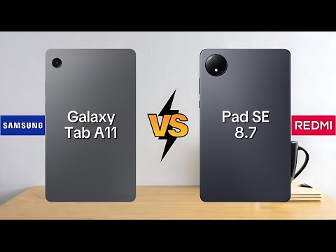 SAMSUNG Galaxy Tab A11 vs REDMI Pad SE 8.7 | Full comparison