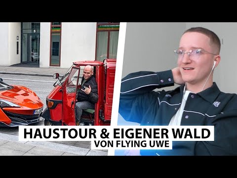 Justin reagiert auf FlyingUwe's Haus (und eigenen Wald!) | Reaktion