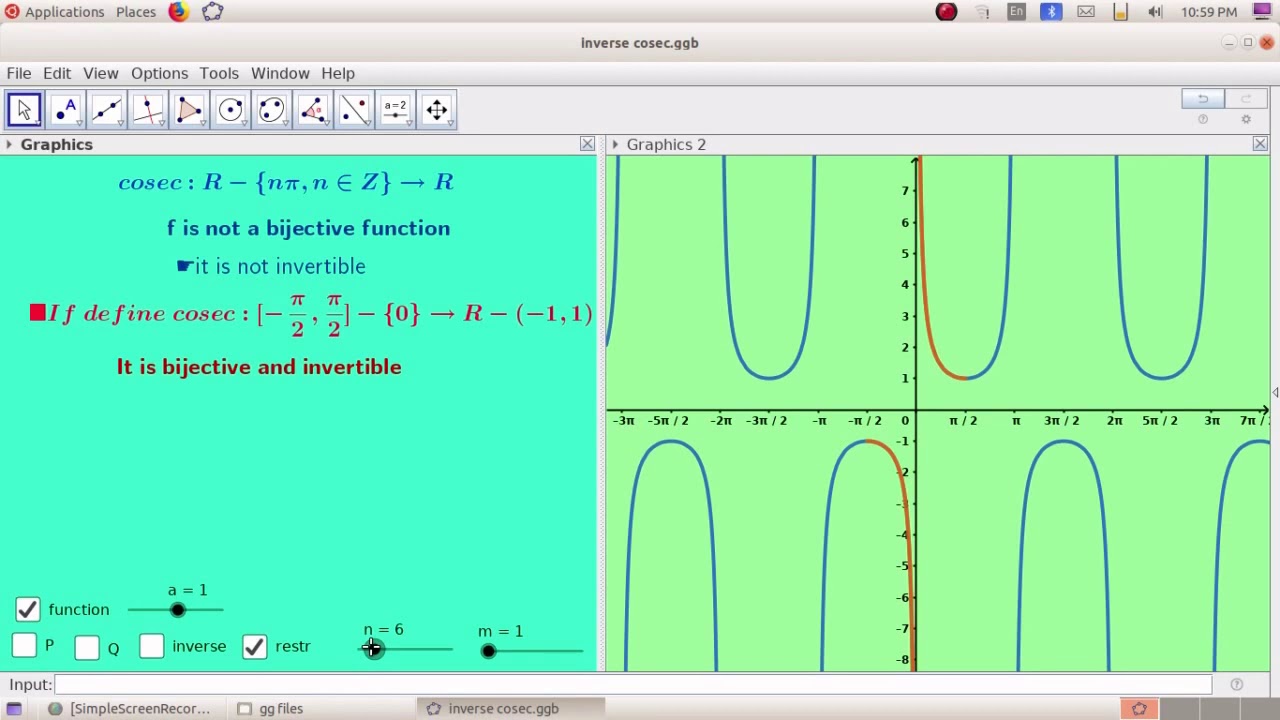 Chapter-2 Inverse Trigonometric Functions /class-3/Inverse of co secant ...