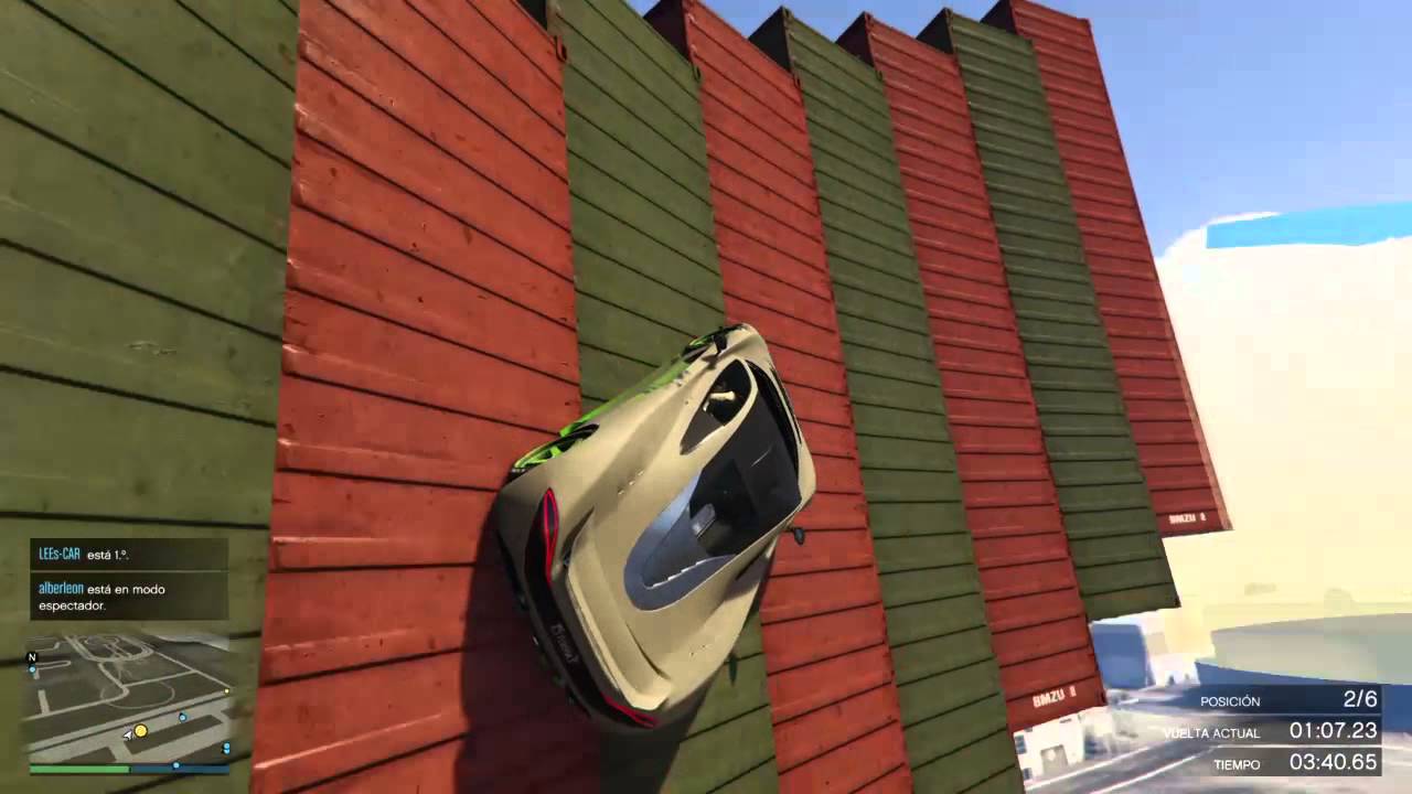 GTA 5 Race - Finishing 2nd with broken R2 - YouTube