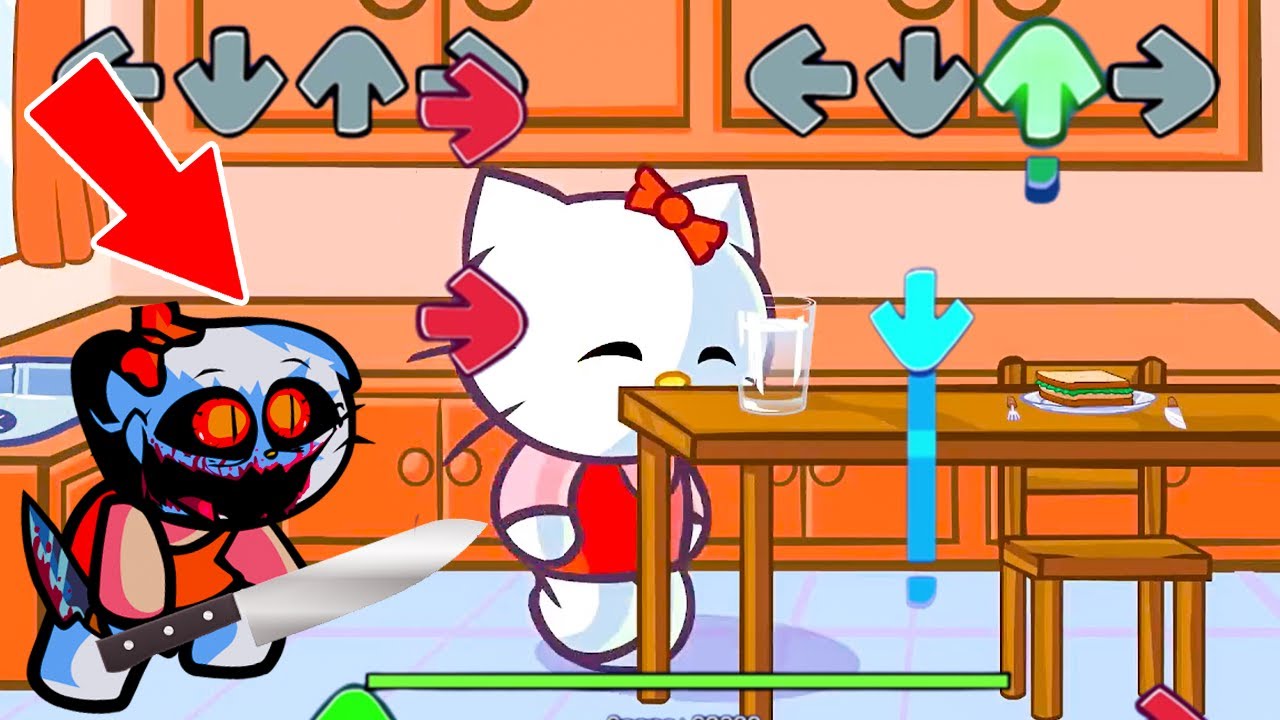 Hello On Kitty VS Friday Night Funkin be like | FNF Got Me Like Part 4 ...