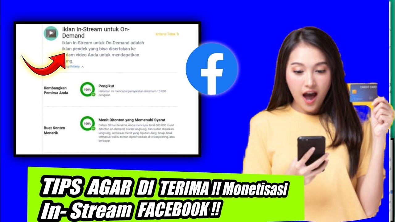 Tips !! Agar Bisa Diterima Monetisasi Iklan In Stream Facebook - YouTube