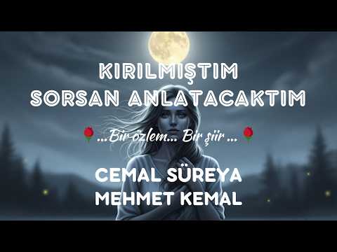Cemal Süreya çok güzel söylemiş - Kırılmıştım Sorsan Anlatacaktım...