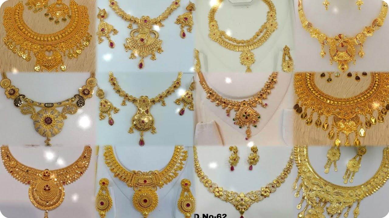 Latest gold Necklace Designs with weight and price 2025//New Model ...