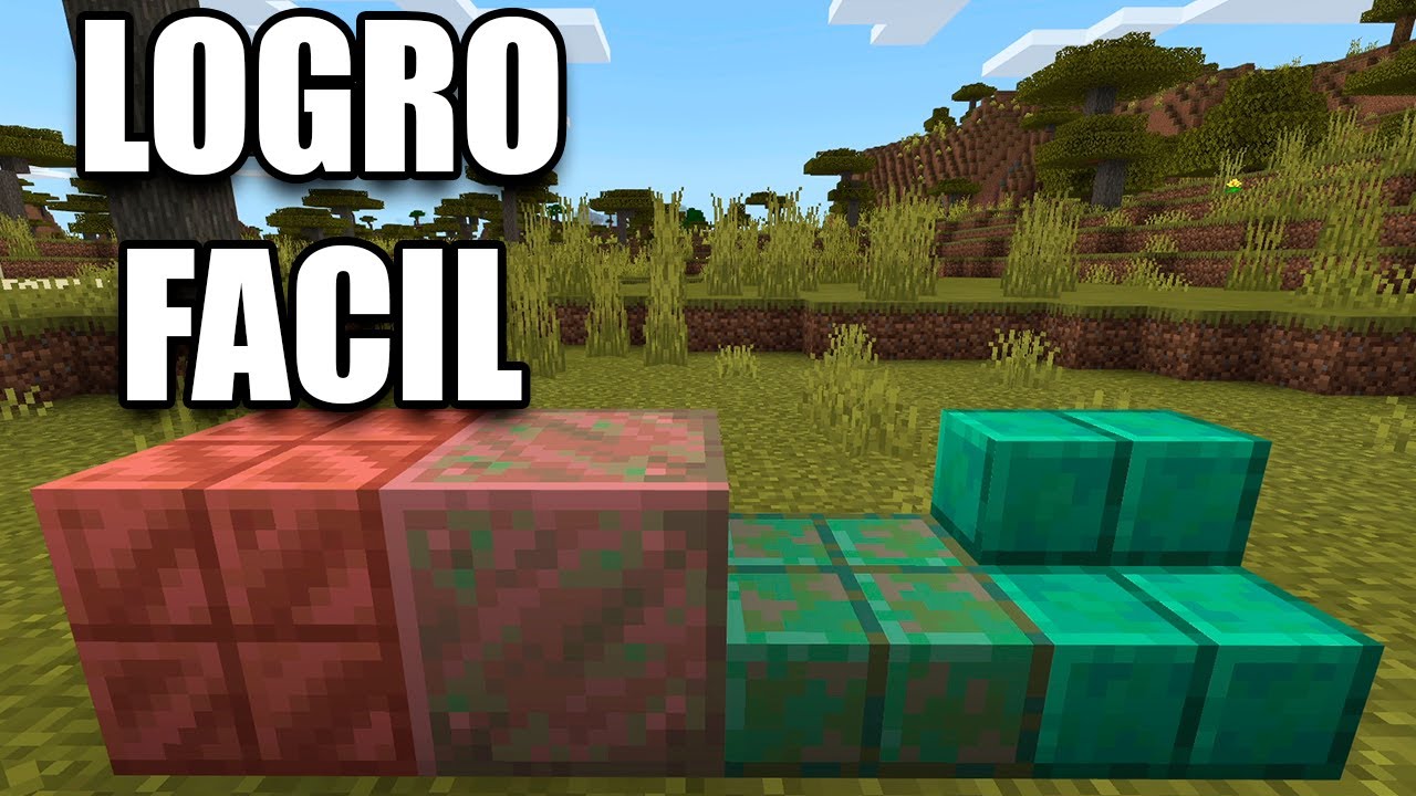 PONER y QUITAR CERA al COBRE Logro Minecraft Bedrock - YouTube