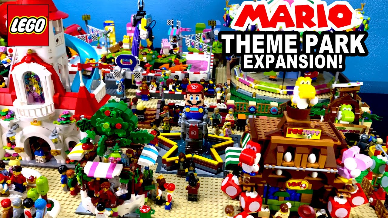 LEGO Mario Theme Park Expansion! - YouTube