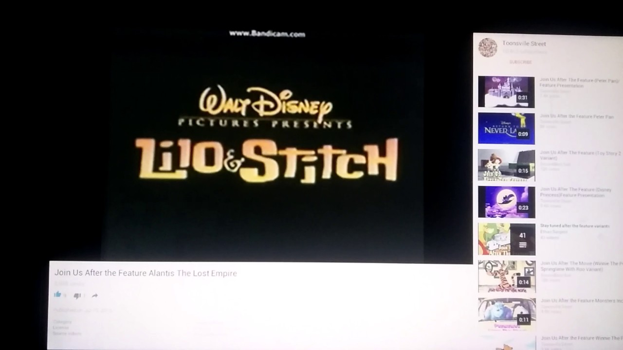Join Us After The Movie, Feature Presentation Logo 2001, Blue Format Screen 2000-2005, THX Logo ...