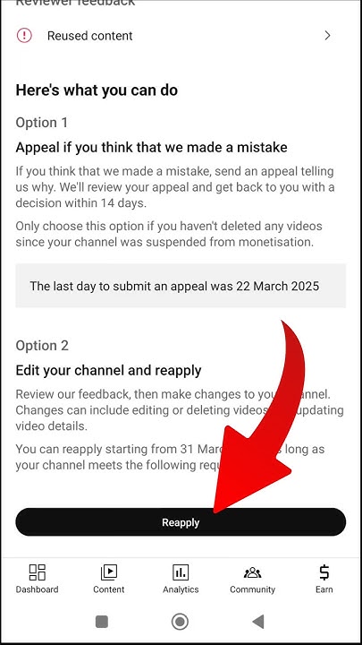 Reapply Kaise Kare 2025 | Reused Content Channel Monetize Kaise Kare| How To Monetize Reused ...