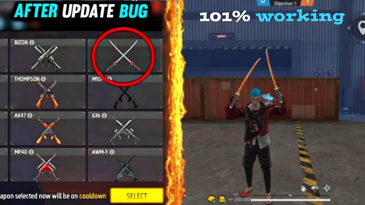 Top 5 new bug in FreeFire | new invisible trick | automatic healing New bug in FreeFire - YouTube