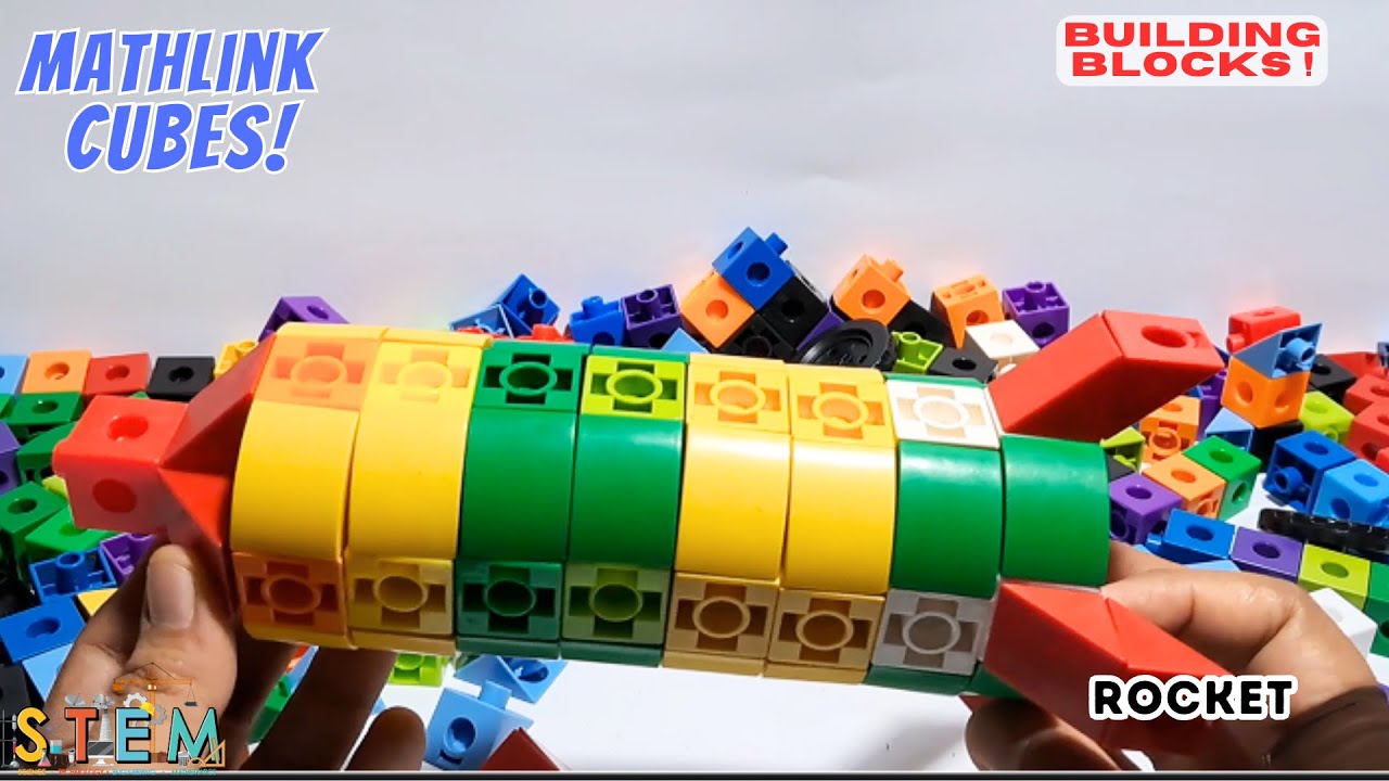 Let's make Rockets With Mathlink Cubes | ASMR - YouTube