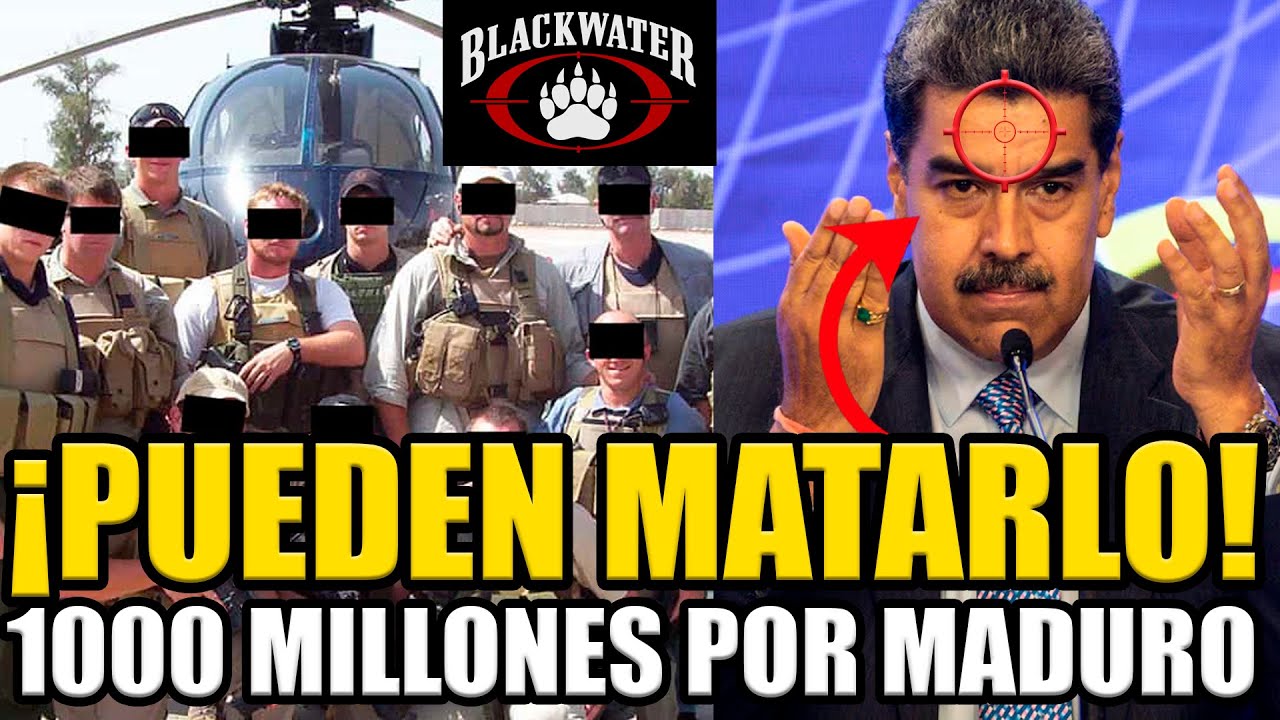 🚨EL PLAN PARA MATAR A MADURO ¡TODOS LOS DETALLES! MERCENARIOS Y ESTADOS ...