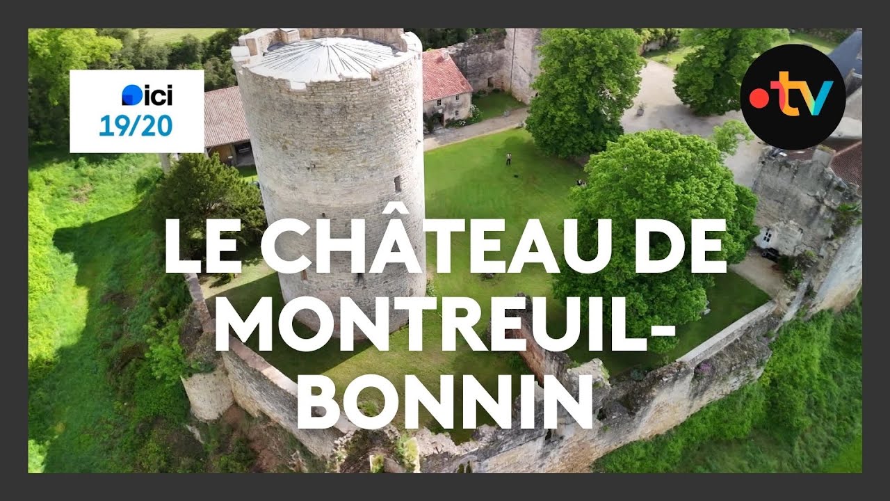 Le château de Montreuil-Bonnin, une incroyable renaissance - YouTube