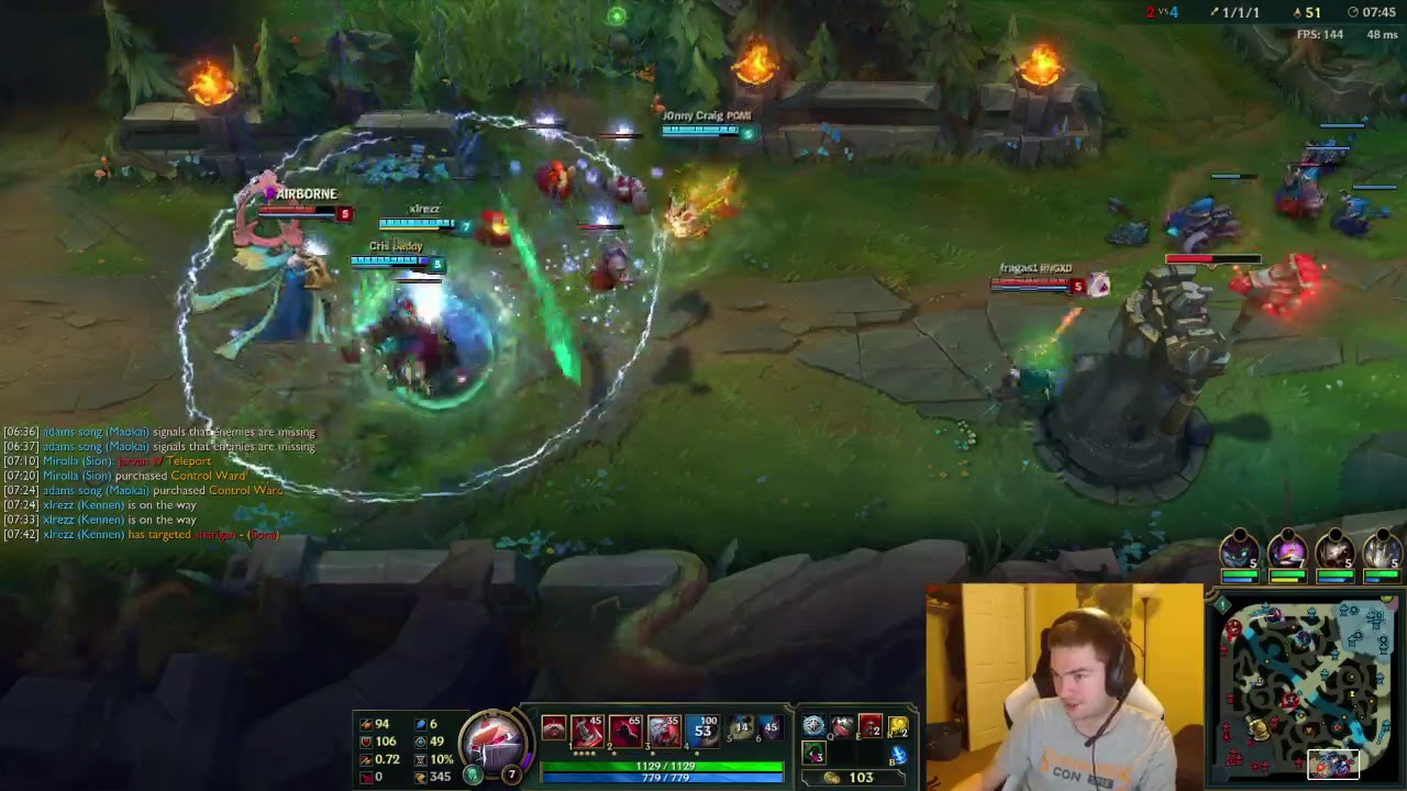 Mirolla Sion 7 [vs Jarvan] - YouTube