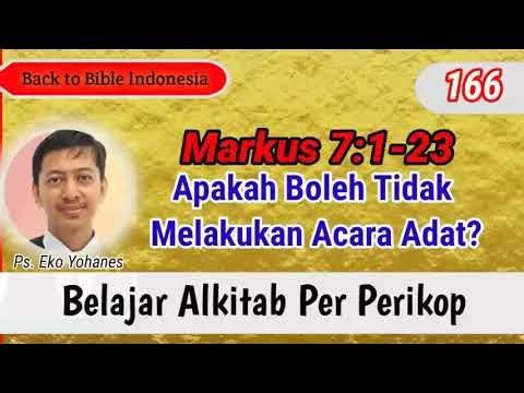 Temukan Jawaban : Apakah orang Kristen boleh melakukan adat, Apa saja yang Najis menurut Alkitab ...