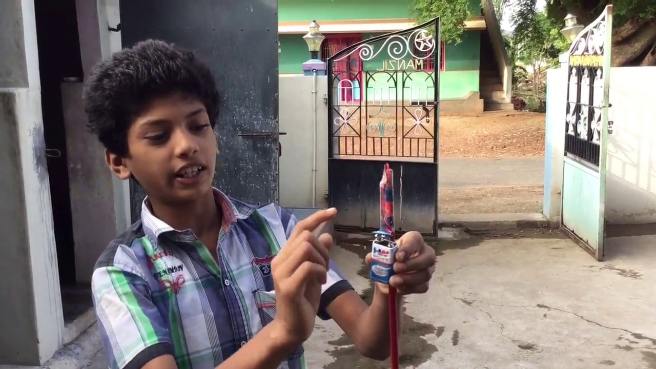 Young creator from our native... science project using recycled materials - YouTube