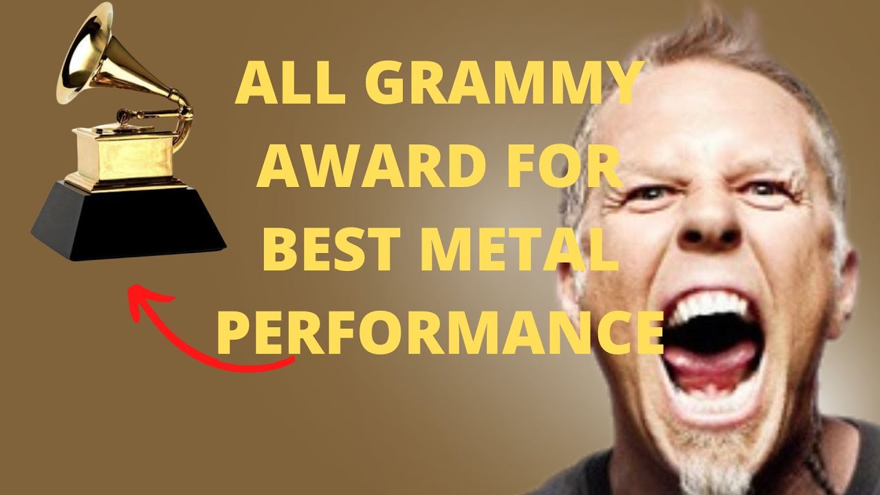 All Grammy Award for Best Metal Performance - YouTube