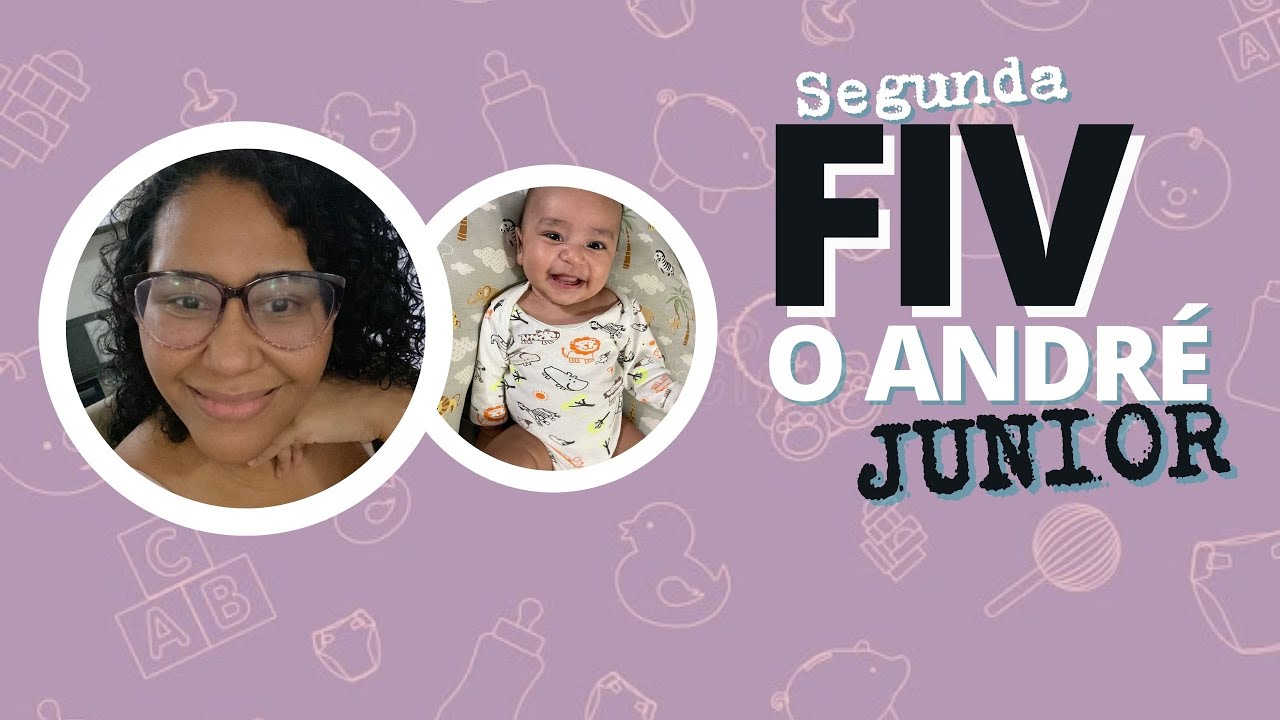 SEGUNDO BEBÊ DE FIV ANDRÉ JÚNIOR - YouTube
