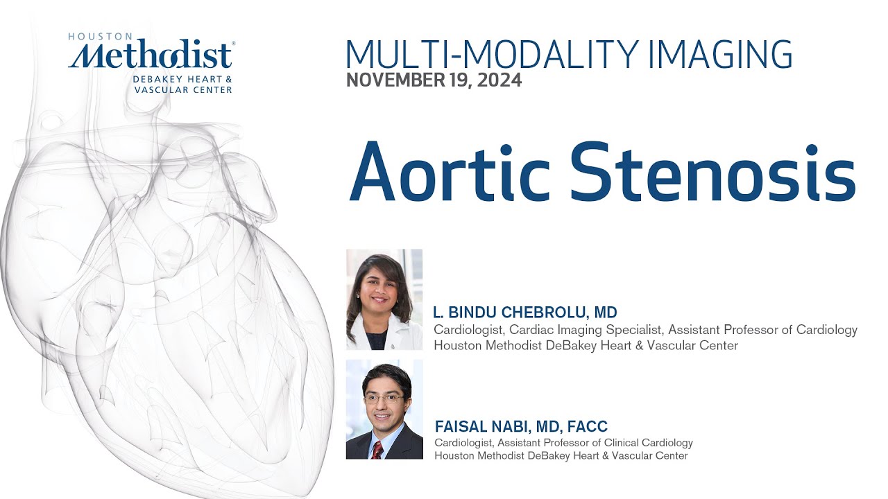 Aortic Stenosis (L. Bindu Chebrolu, MD and Faisal Nabi, MD, FACC) - YouTube