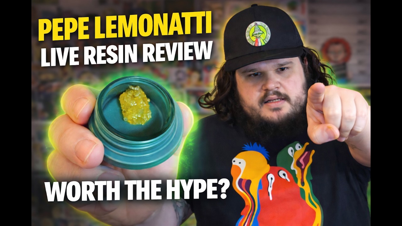 Pepe Lemonatti Live Resin Review | Honest First Dab Reaction - YouTube