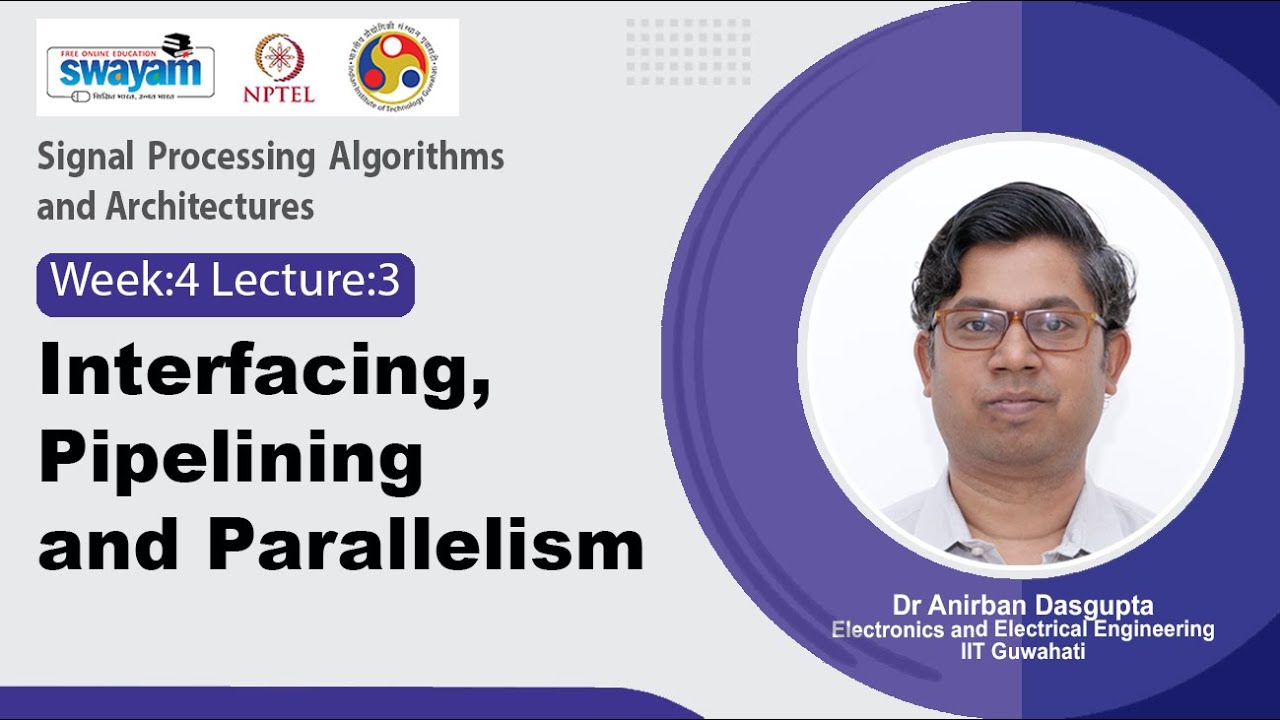 Lec 21: Interfacing, Pipelining and Parallelism - YouTube