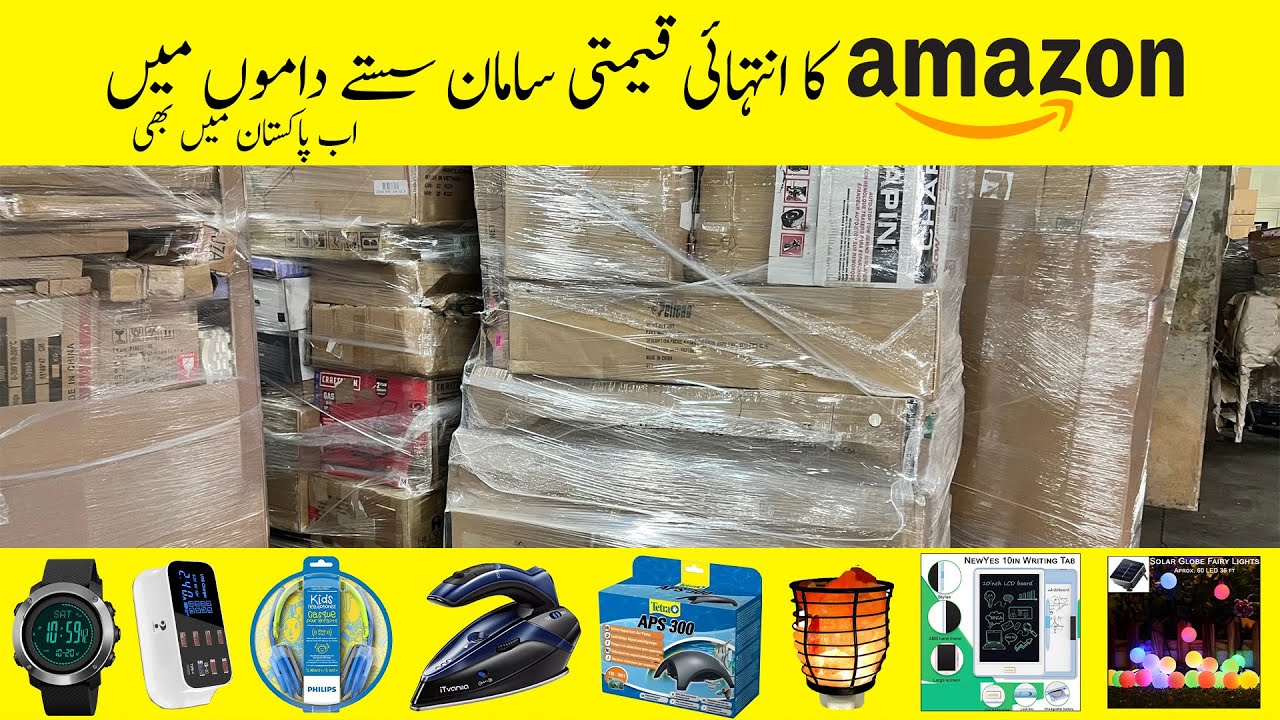 Latest Amazon Auction Items Gadgets | Online Shopping in Pakistan 2022 ...
