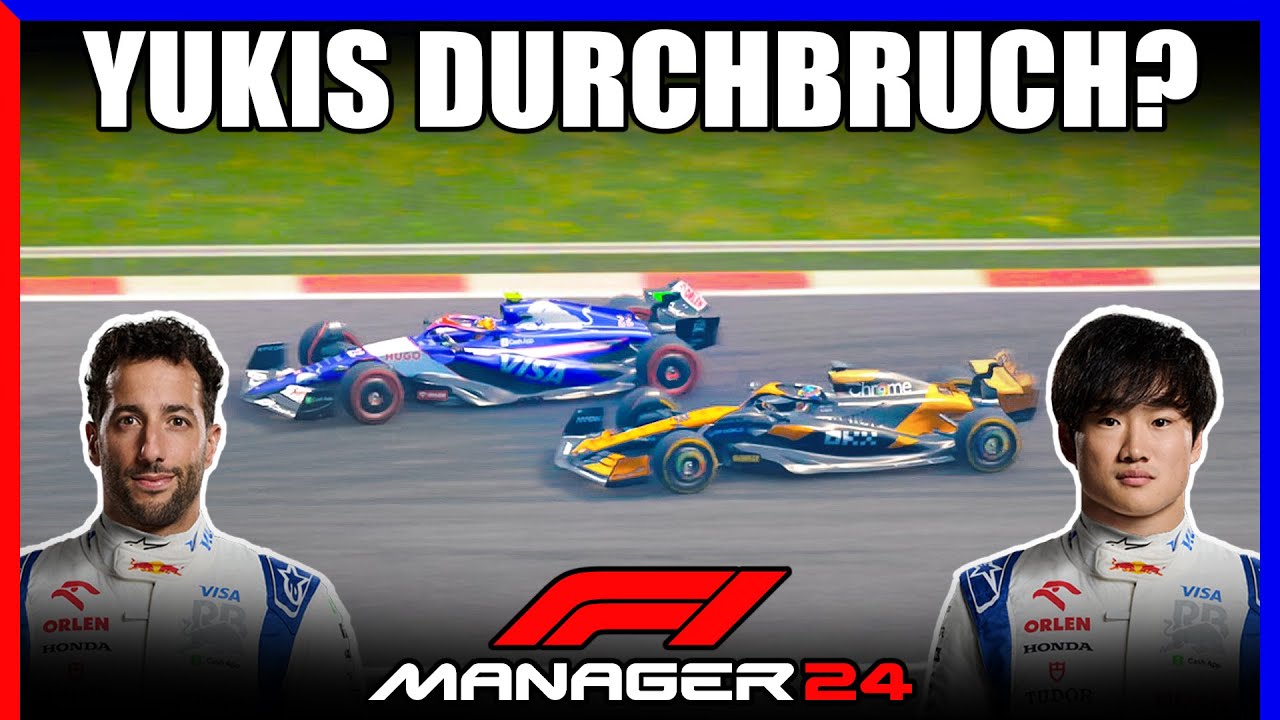 Klappt's jetzt bei Tsunoda? | F1 Manager 24 Karriere #24 - YouTube