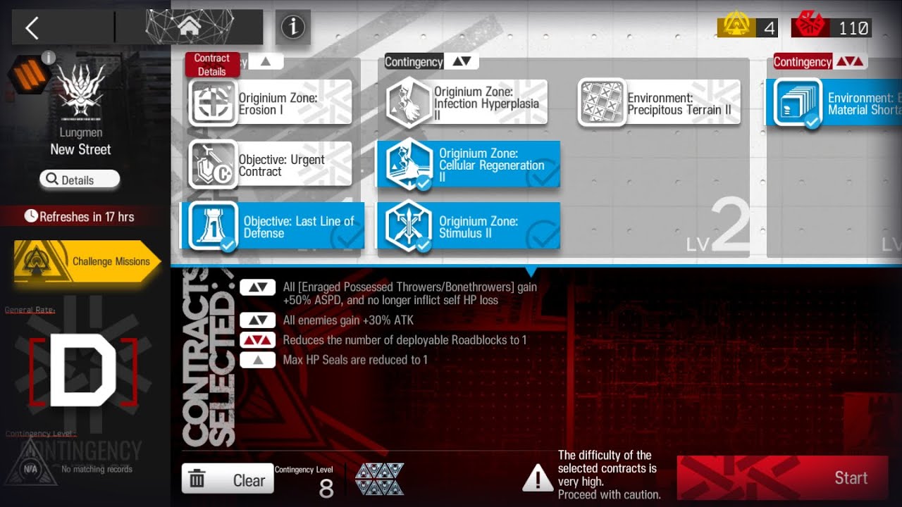Arknights - Contingency Contract #2 Operation Blade - Day 3 New Street ...