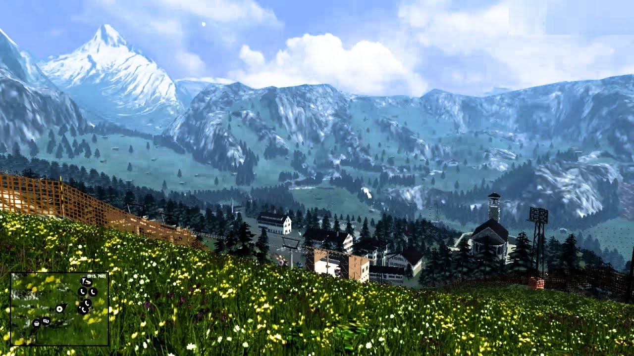 Farming Simulator 2015 | Tyrolean Alps Map v1.1 - YouTube