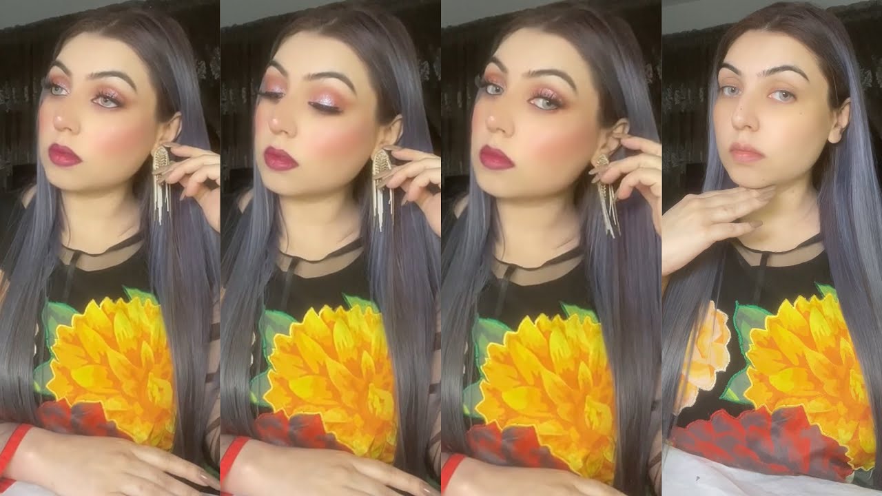 Party Makeup Tutorial || Easy & Quick Birthday Party Makeup Look💄🥀💅 ...