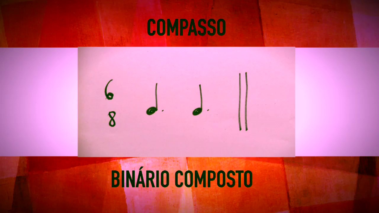 Compasso Binário Composto: Solfejo rítmico em 6/8 - YouTube