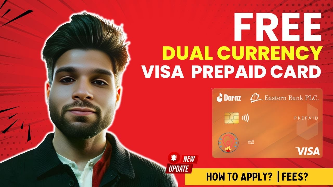 দারাজ ভিসা কার্ড | Daraz EBL Co Branded Visa Prepaid Card | Daraz EBL ...