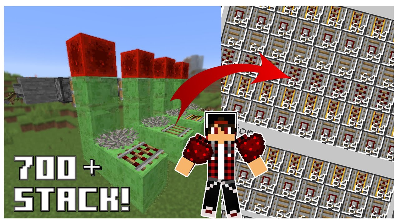 Minecraft automatic Rail Duper |Minecraft tutorial - YouTube