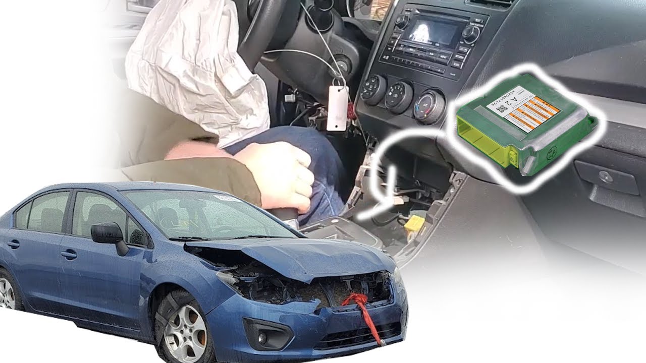 Installing the airbag control module and seatbelts | 2013 Subaru ...