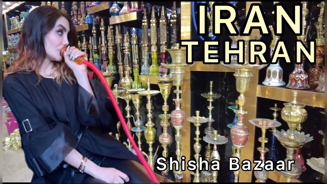 IRAN Walking In Tehran Shisha Bazaar 2022 Walking Tour Iran vlog ایران ...