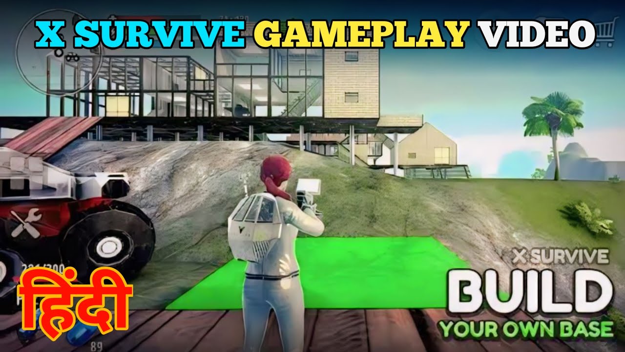 X SURVIVE GAMEPLAY VIDEO IN HINDI || SURVIVAL GAME FOR ANDORID PHONE ...
