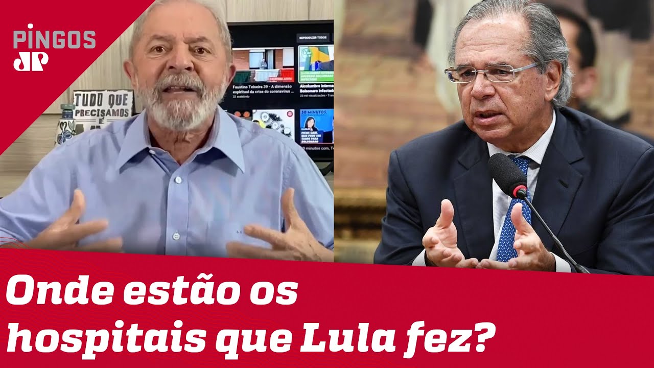 Lula dispara ataques contra Paulo Guedes - YouTube