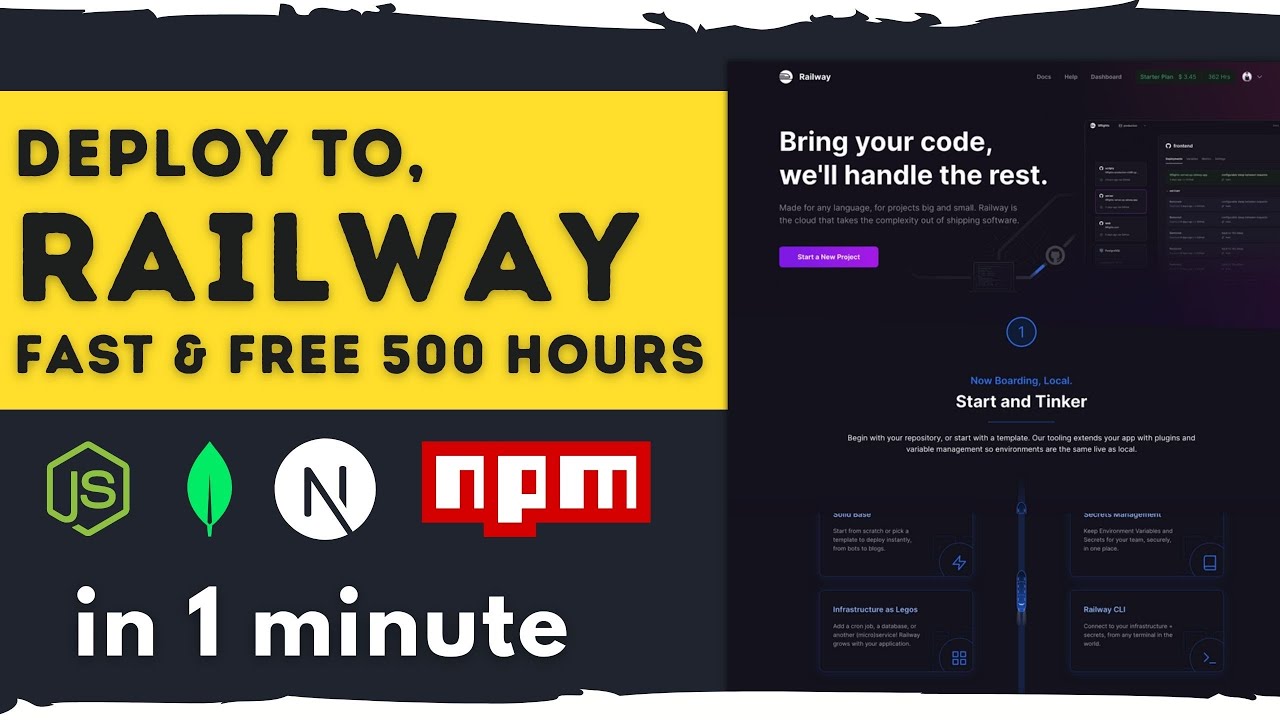 Deploy To Railway Your Node Js Express Js Api Both Web3 Dapp And Web2 4740