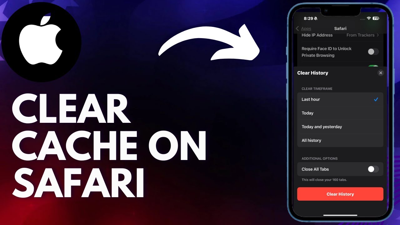 How To Clear Cache On iPhone Safari | Clear Safari Browsing Data (2025 ...