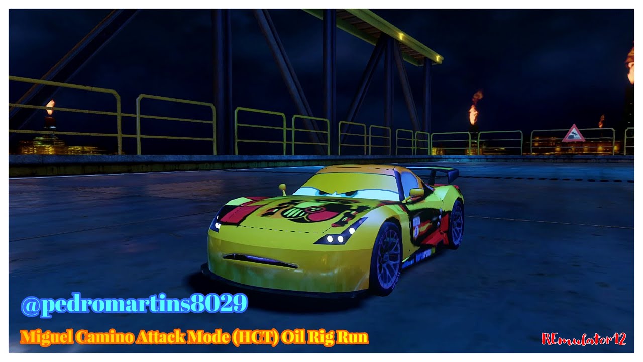 Cars 2 The Video Game | Miguel Camino - Attack Mode (HCT) | Oil Rig Run ...