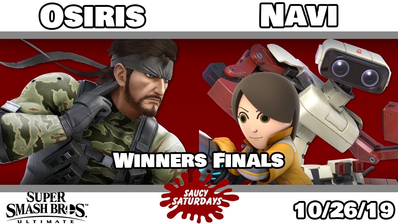 Saucy Saturdays #3 - Osiris (Snake) VS. Navi (ROB, Mii Gunner ...