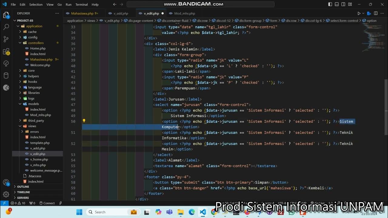 UPDATE & DELETE CODEIGNITER 3 - YouTube
