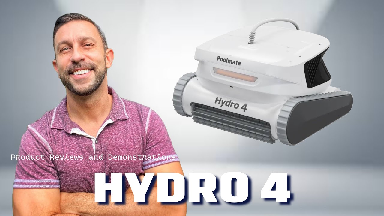Poolmate Hydro 4 Cordless Pool Vacuum for Inground and Aboveground Pools - YouTube