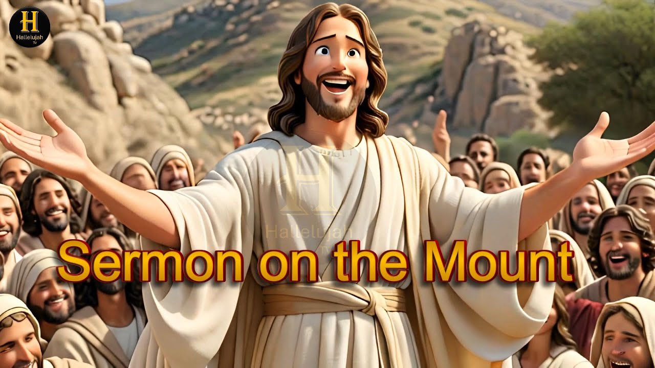 Bible Story: Sermon on the Mount by Jesus - English Version - Matthew ...