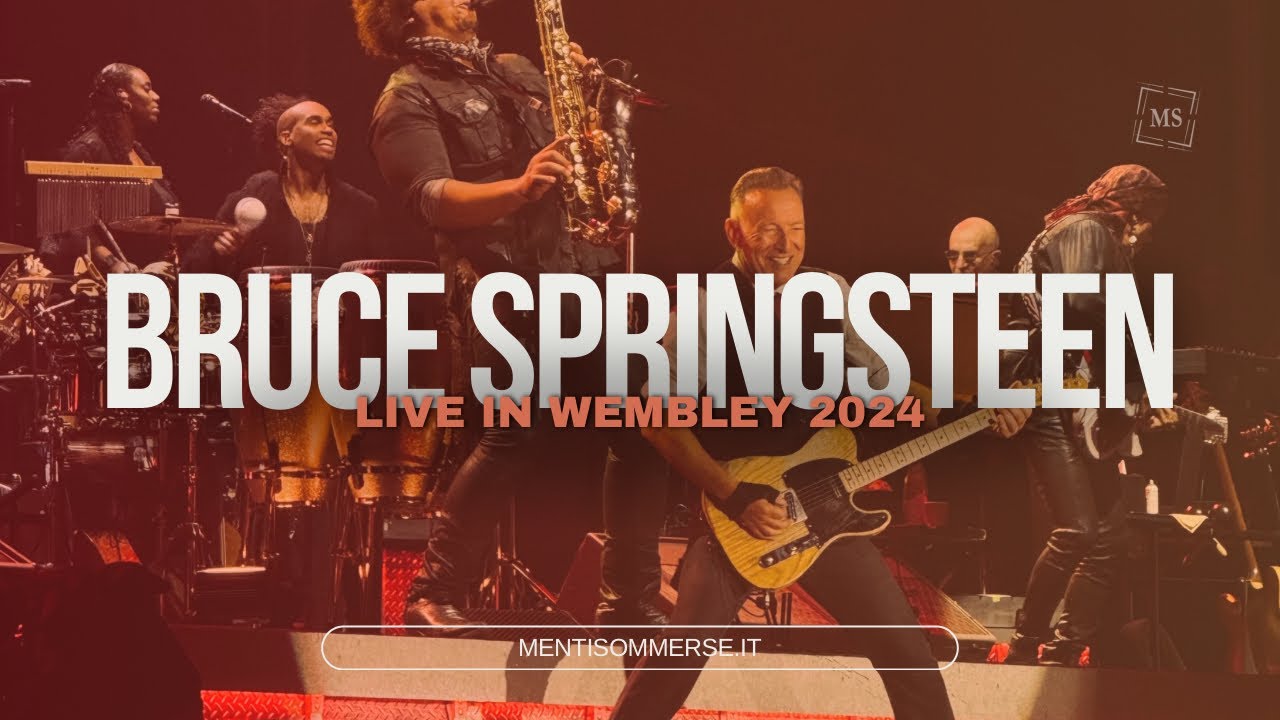 BRUCE SPRINGSTEEN & E Street Band live at WEMBLEY STADIUM LONDON 2024 ...